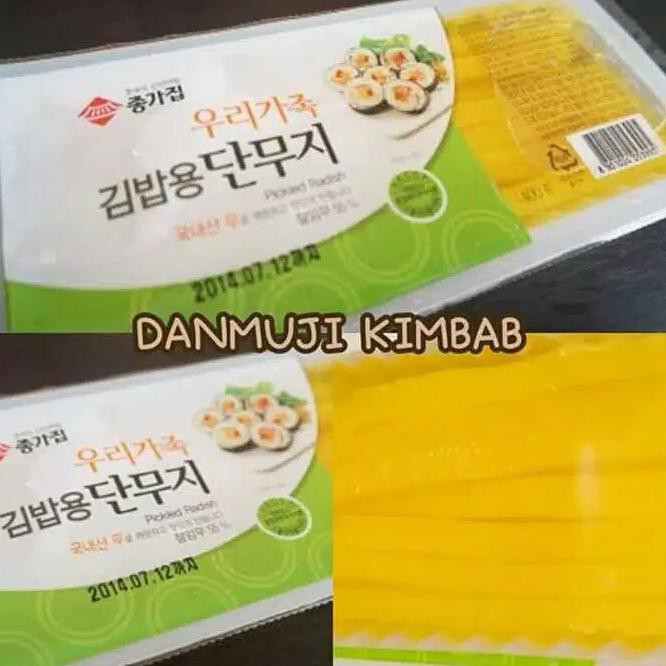 Jual [[BISA COD]] Danmuji For Sushi/Acar Lobak Untuk Isi Sushi/Kimbab ...