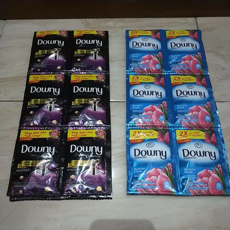 Jual Downy sachet kemasan hemat 1000an ( bundle isi 12sachet) | Shopee ...