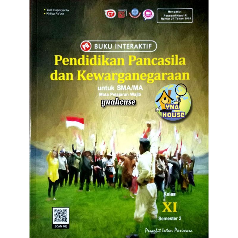 Jual Buku LKS / PR Interaktif Intan Pariwara SMA/MA Kelas XI/11 Semester 2 Tahun 2022 / 2023 ...