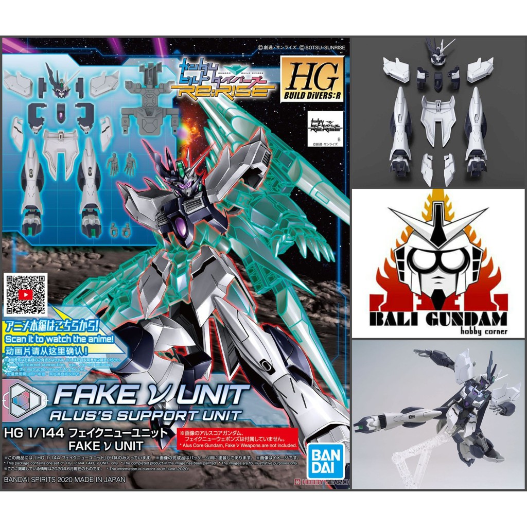 Jual HG 1/144 FAKE V UNIT NU Bali Gundam Hobby Corner Bandai Original ...