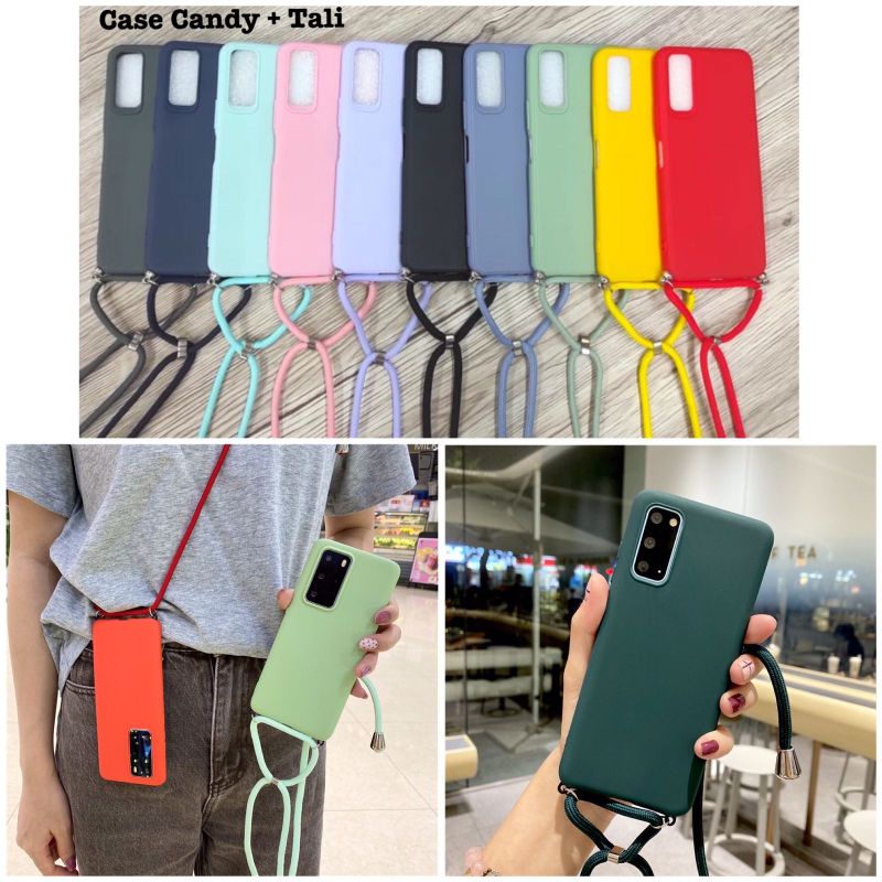 Jual CASE CANDY + TALI HP XIAOMI REDMI NOTE 9PRO/ NOTE 10/ NOTE 10S ...