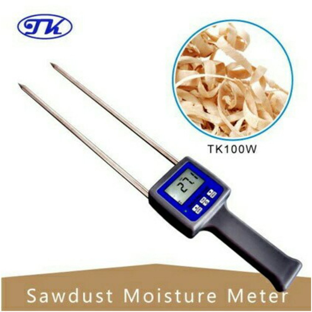 Jual Pengukur Kadar Serbuk Kayu Kandungan Air Grain Biji Digital TK100w ...