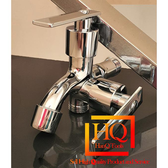 Jual KERAN AIR CABANG DOUBLE STOP KRAN SHOWER MANDI SELANG MESIN CUCI ...