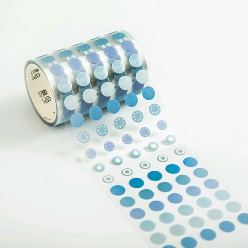 Jual STIKER ROLL AESTHETIC / DOT WASHI STICKER / STIKER / STIKER DOT ...