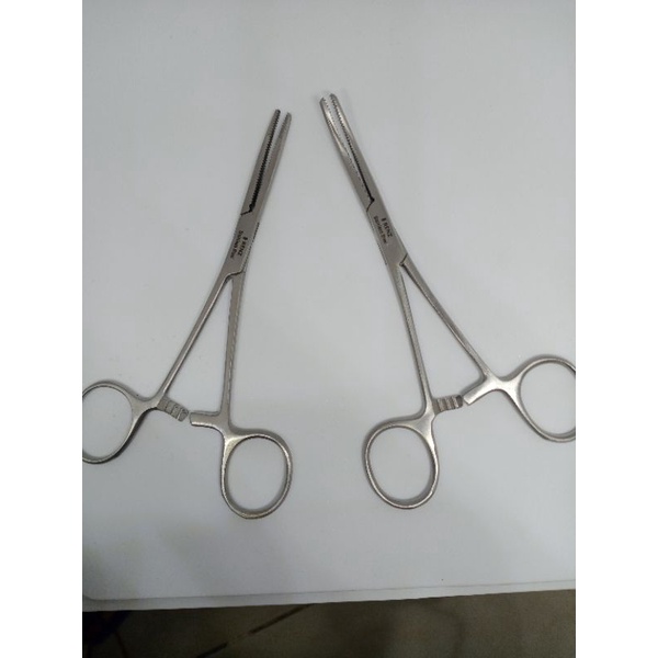 Jual artery klem klem 14cmbengkok/ pean klem 14cm bengkok/ arteri klem ...