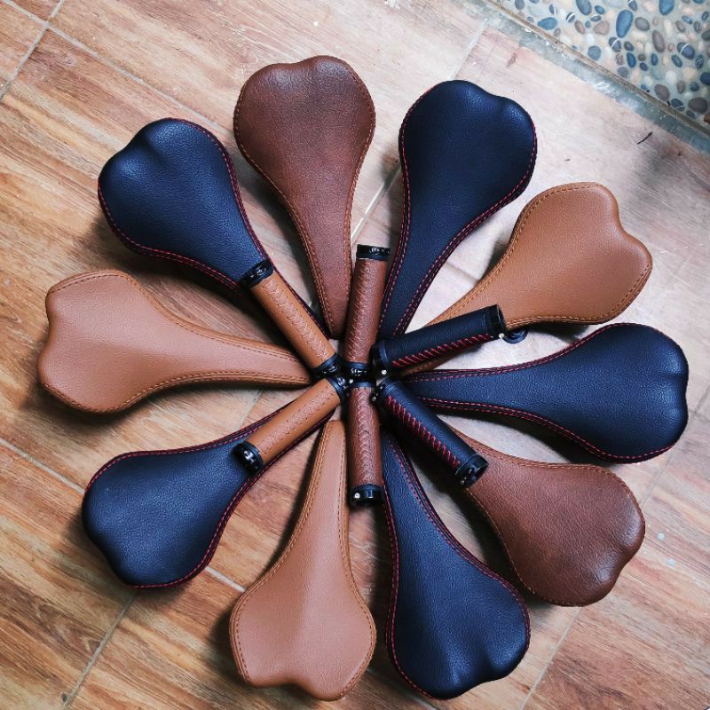 Jual sadel jok sepeda kulit vintage high quality best seller | Shopee ...