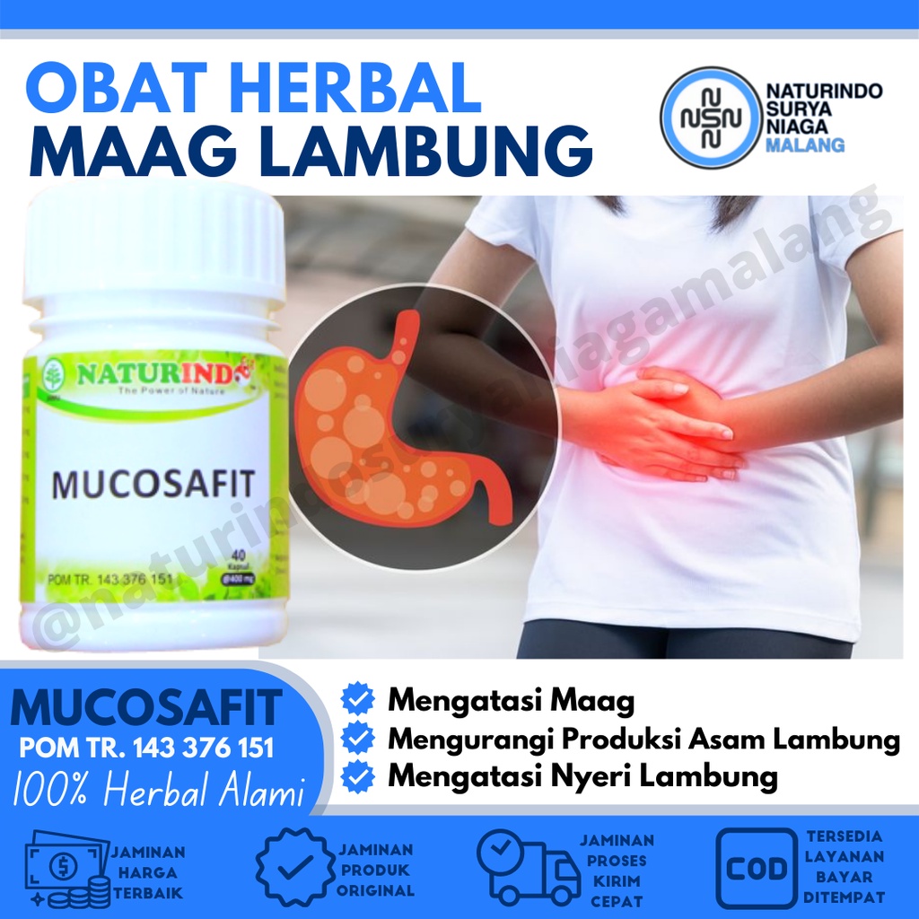 Jual Obat Lambung Ampuh Kronis GERD Tukak Lambung Asam Lambung Begah ...