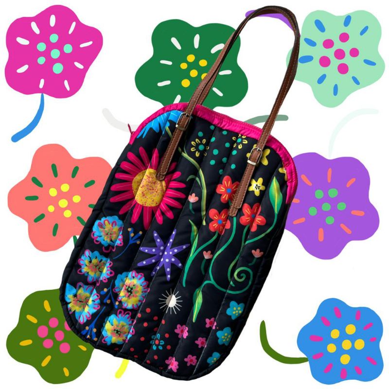 Jual Flowers in black laptop bag | Shopee Indonesia