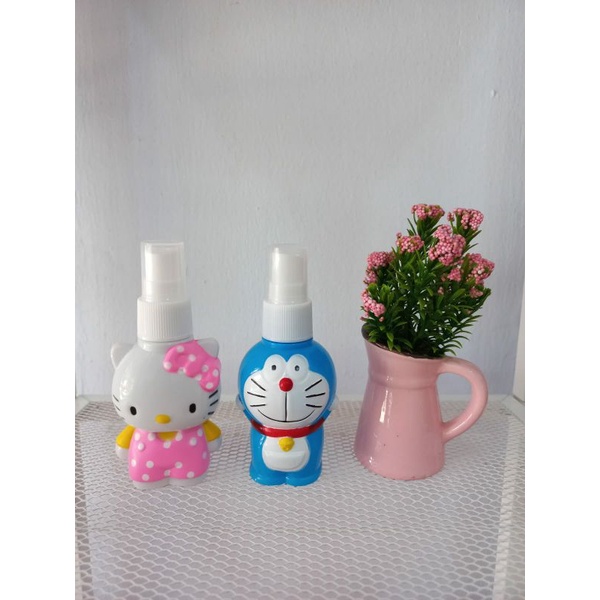 Jual BOTOL SPRAY HELLOKITTY/BOTOL SPRAY DORAEMON//BOTOL KARAKTER/BOTOL ...
