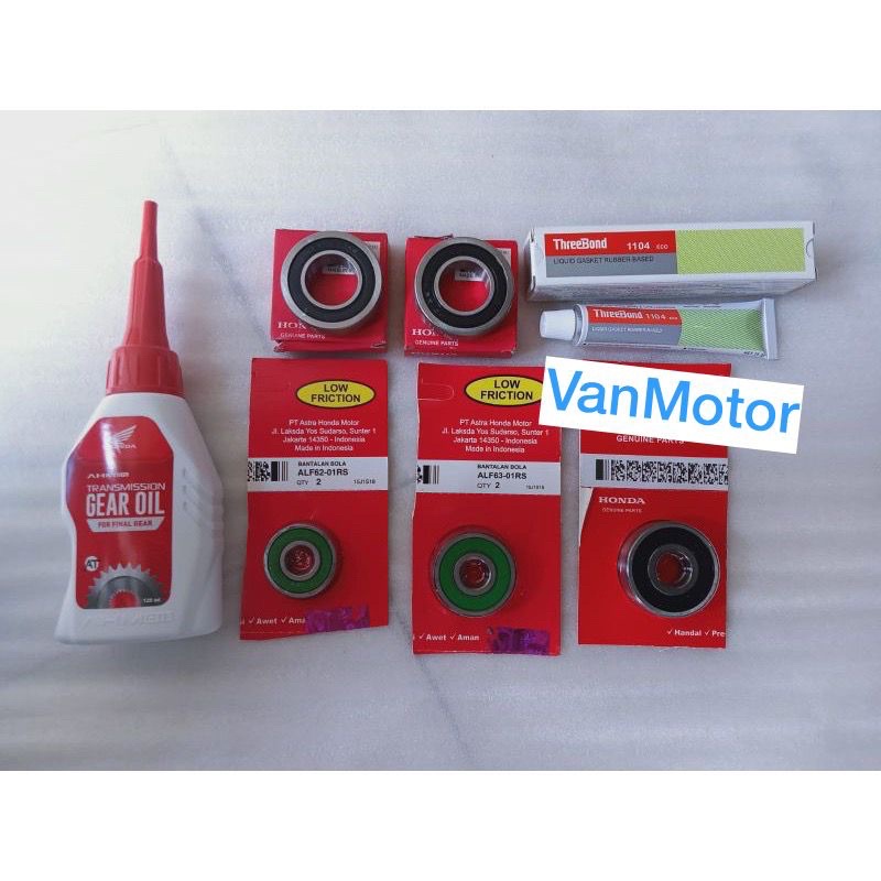 Jual BERING LAHER RASIO SET KOMPLIT BEAT CARBU BEAT F1 ESP 2008-2018 ...