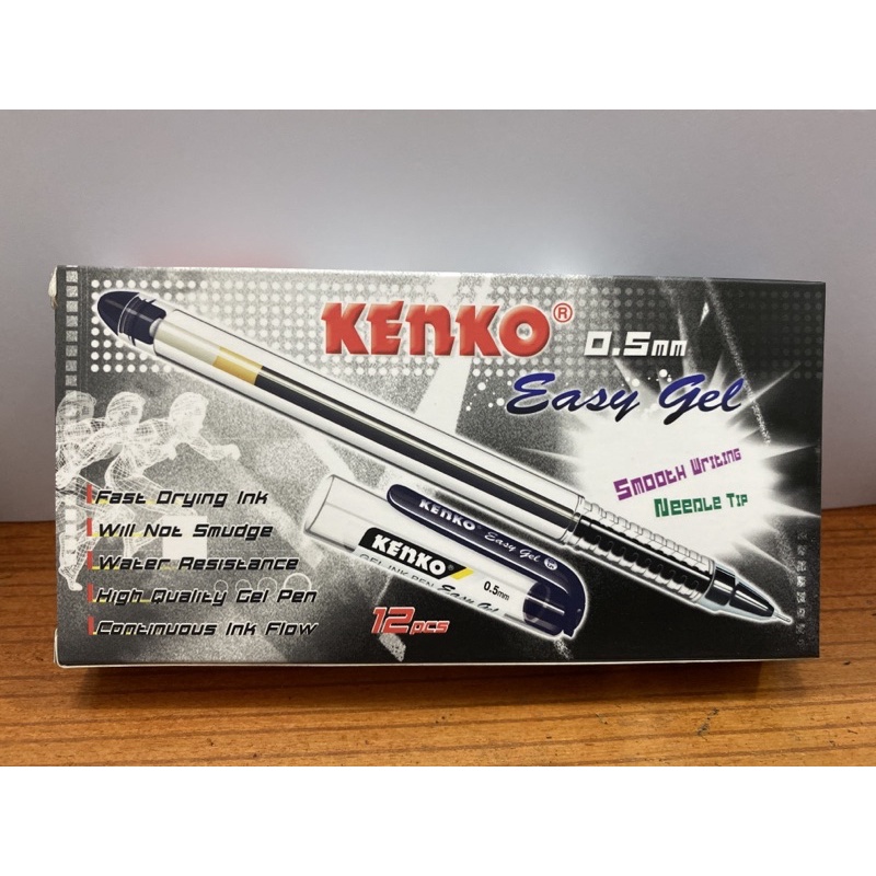 Jual [BOX ISI 12] PENA/ PEN / PULPEN KENKO EASY GEL | Shopee Indonesia