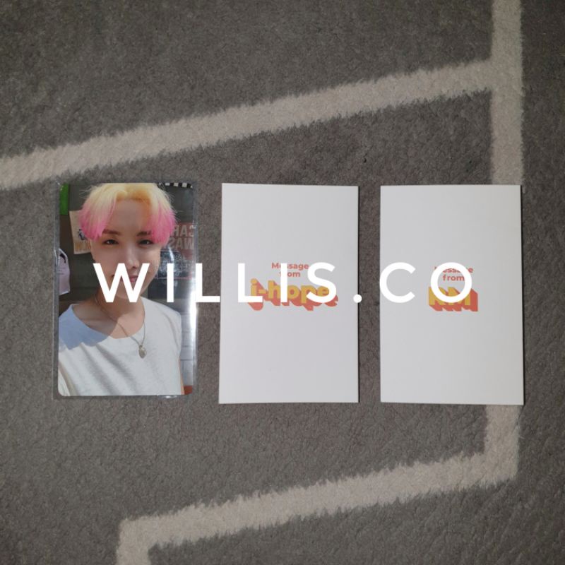 Jual Original BTS Butter Photocard PC POB Weverse & Message Card MC JHope Hoseok RM Namjoon ...