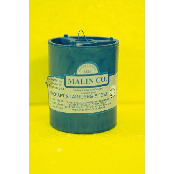 Jual Malin MS20995C Stainless Steel Safety Wire Lockwire | Shopee Indonesia