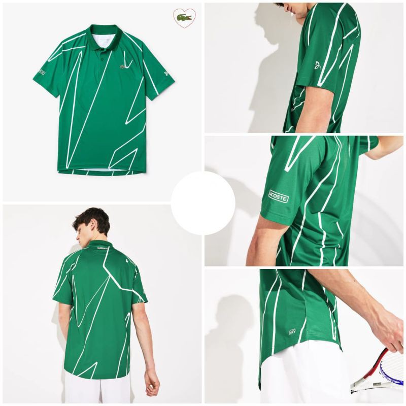 Jual Baju Tenis Tennis Lacoste Novak Original | Shopee Indonesia