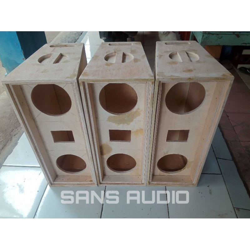 Jual Box speaker line array 6 inch doble plus twiter | Shopee Indonesia