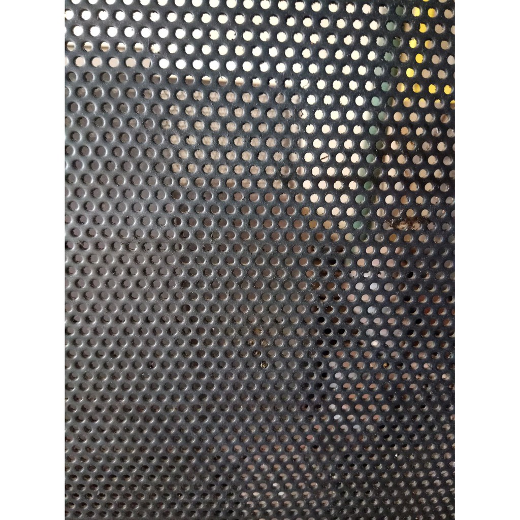 Jual Plat Perforated Plat Lubang tebal 1 mm lubang 5 mm atau 6 mm ...