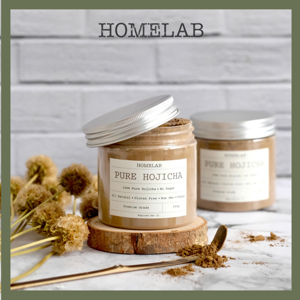 Jual Homelab 100% Pure Hojicha - Bubuk Hojicha Premium Grade | Shopee ...