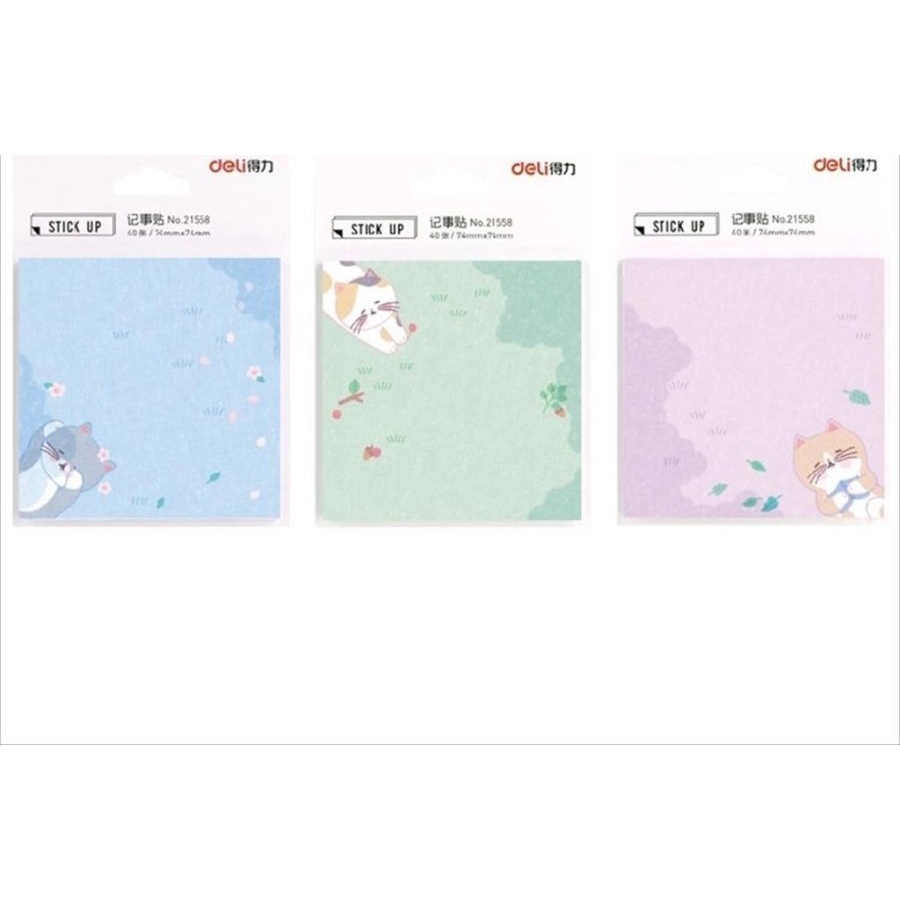 Jual Sticky notes Deli - 21558 Deli | Shopee Indonesia