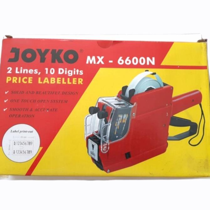 Jual alat label harga joyko 2 line / alat label joyko mx-6600N / alat ...