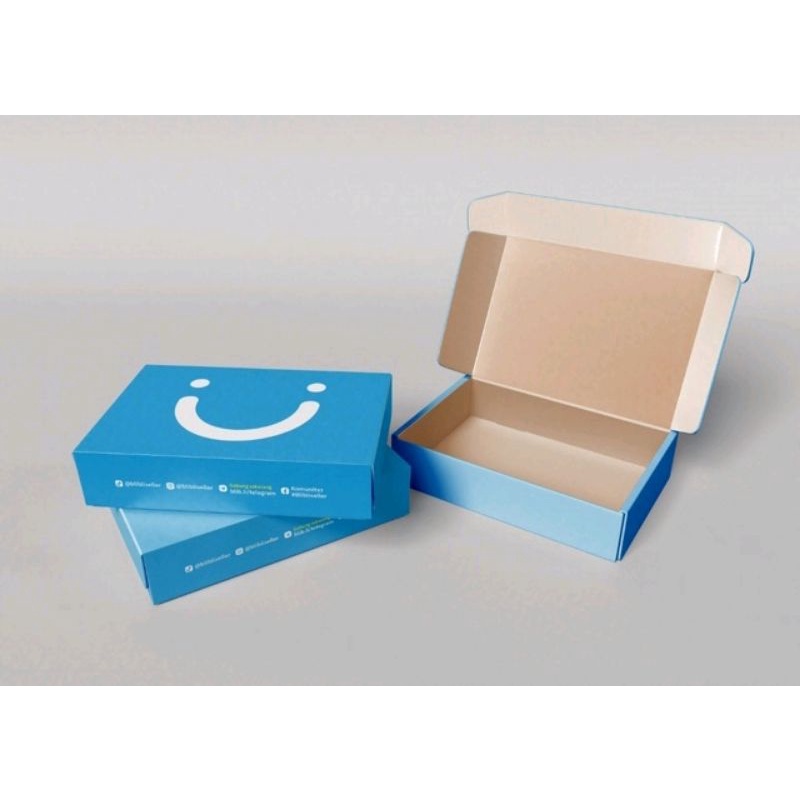 Jual Box 27x27x10 Kardus Puding Karton Custom Paking Polos Hampers ...