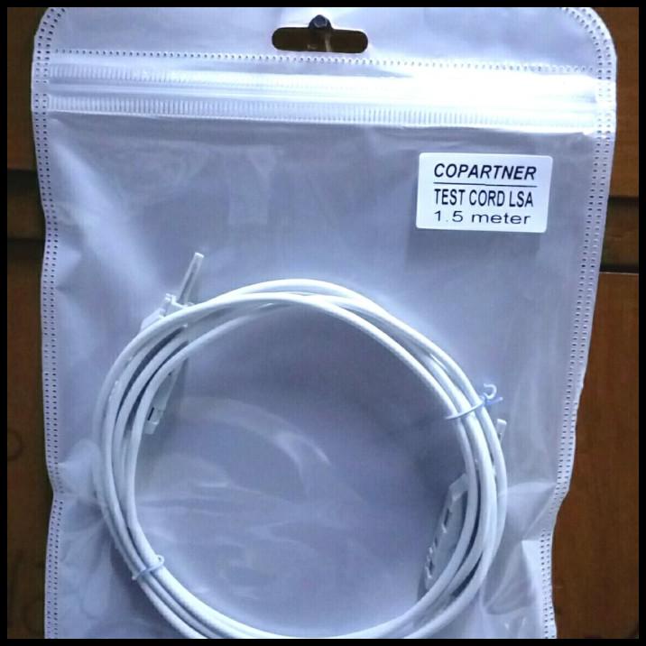 Jual Kabel Test Cord Lsa Panjang 1.5 Meter/Cable Test Cord Lsa | Shopee ...