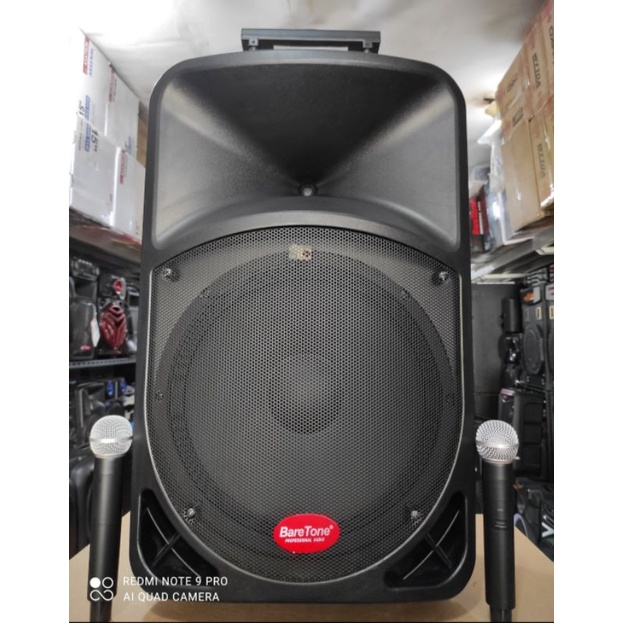 Jual PORTABEL SPEAKER BARETONE MAX 15BWR. BARETONE 15 IN INCHI. SPEAKER ...