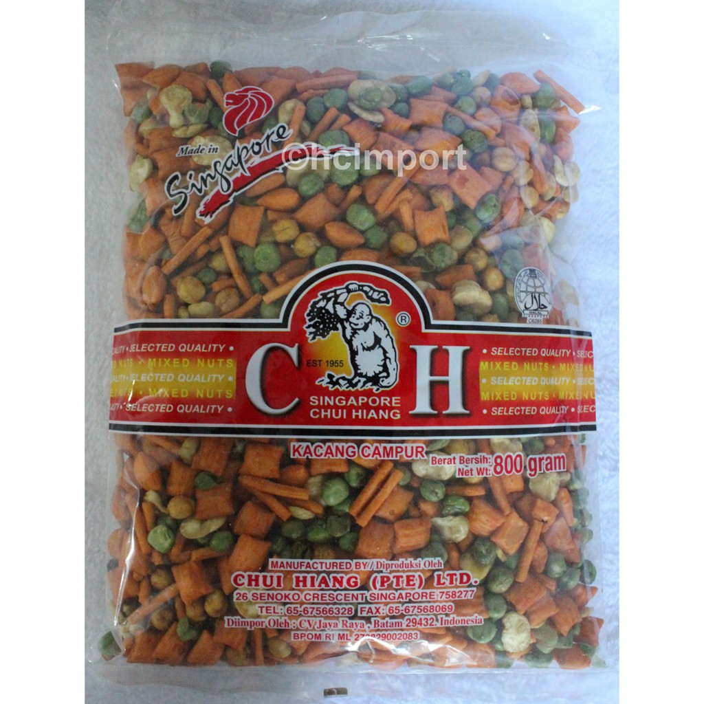 Jual KACANG CAMPUR CHUI HIANG 200G-400G-800G | Shopee Indonesia