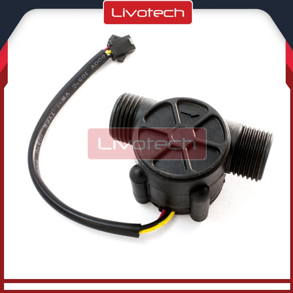 Jual Water Flow Sensor YF-S201 Flowmeter 1/2" Sensor Aliran Air yf s201 ...