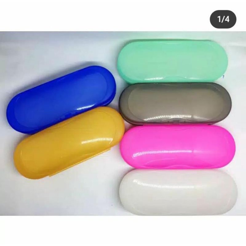 Jual Kotak kacamata/Case kacamata box Bahan Plastik tebal | Shopee ...