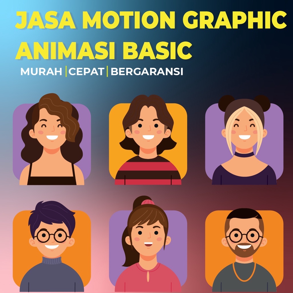 Jual JASA DESAIN MOTION GRAPHIC, ANIMASI BASIC | Shopee Indonesia
