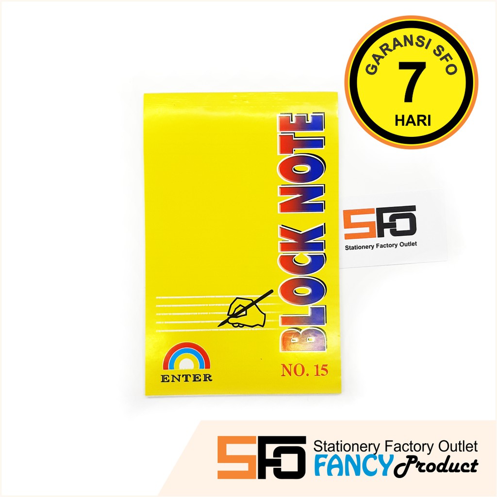 Jual Block Note Enter No. 15 | Shopee Indonesia Jual Block Note Enter No. 15 | Shopee Indonesia