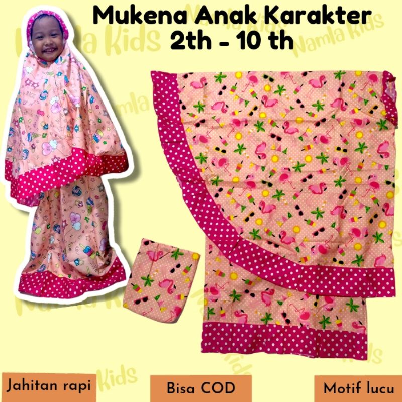 Jual Mukena Anak Perempuan Usia Umur 1 2 3 4 5 Tahun Telekung Anak ...