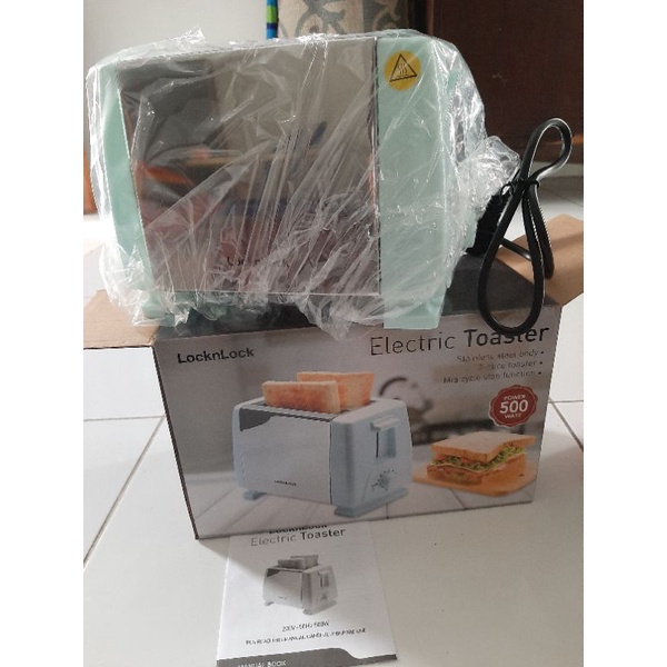Jual Lock N Lock Toaster light blue (preloved 1 bln pemakaian) | Shopee ...