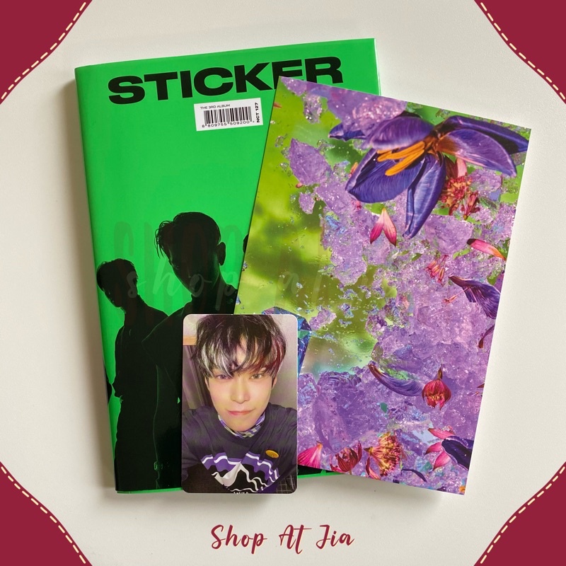 Jual NCT 127 Sticker Album Sticky Version Doyoung Set Photocard ...