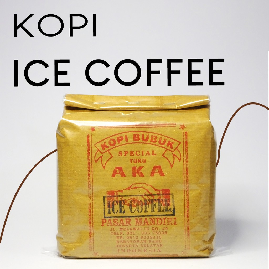 Jual Kopi Robusta Ice Coffee 250 gram Special Toko Kopi AKA | Shopee ...