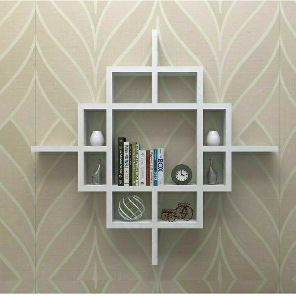 Jual Rak Dinding Dari Kayu Buku Bunga Minimalis Portable Sederhana ...