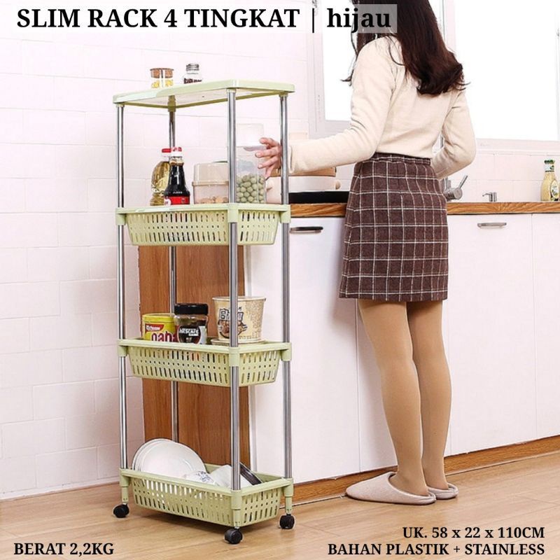 Jual A5 Rak serbaguna dapur bumbu masak rak peralatan dapur rak makanan ...