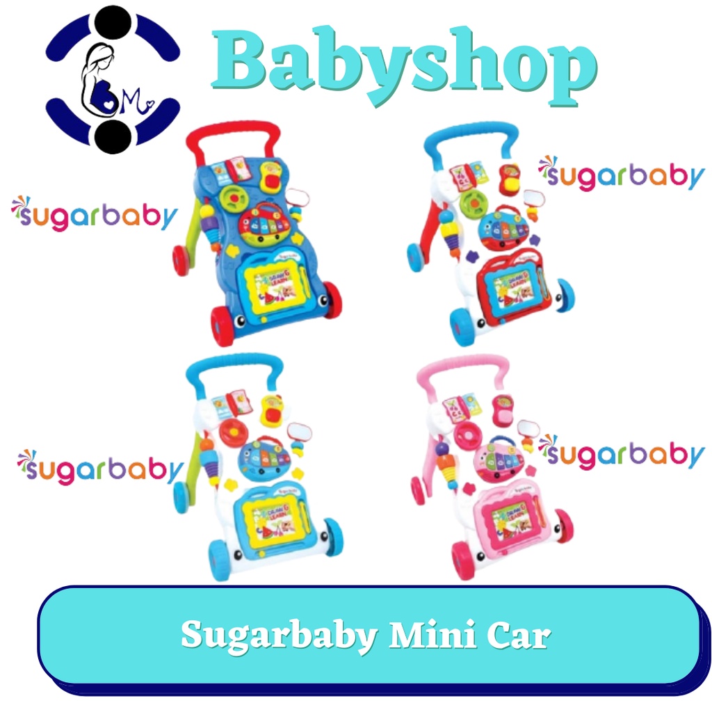 Jual Sugar Baby Mini Car Push Walker / Baby Walker SugarBaby | Shopee ...