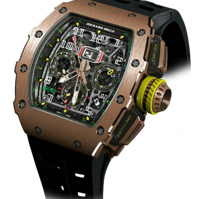 Jual JAM TANGAN PRIA RM 11-03 CRONO AKTIF AUTOMATIC JAPAN SUPER PREMIUM ...