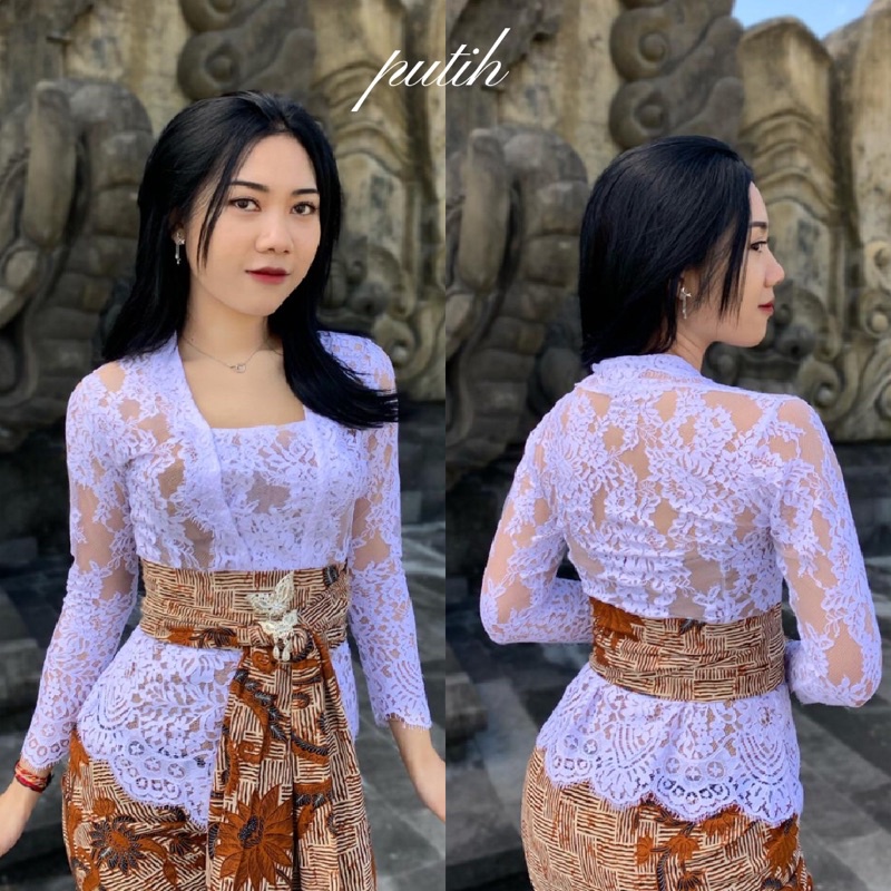 Jual PROMO KEBAYA BALI JADI BROKAT SEMI PRANCIS PREMIUM SPECIAL BANYAK ...