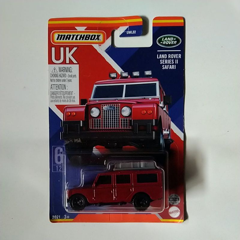 Jual Matchbox UK Land Rover Series II Safari | Shopee Indonesia