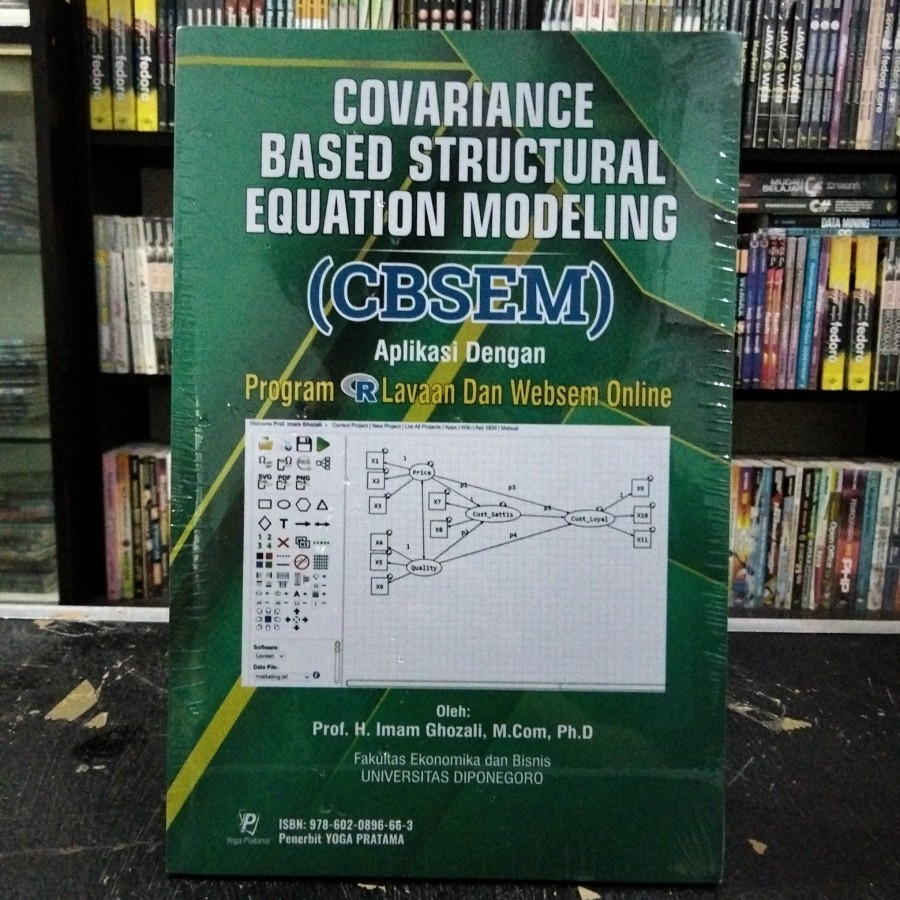 Jual TERBARU BUKU COVARIANCE BASED STRUCTURAL EQUATION MODELING (CBSEM ...
