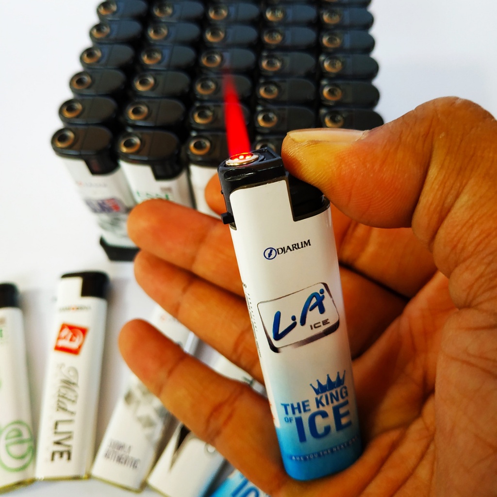 Jual korek api gas bara tekanan tinggi tahan angin outdoor camping ...