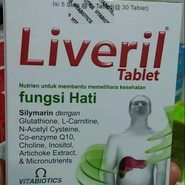 Jual Vitabiotics Liveril Tablet isi 30 | Shopee Indonesia