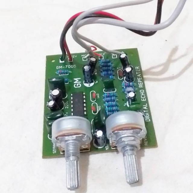 Jual Kit digital echo reverb mini dc 12v | Shopee Indonesia