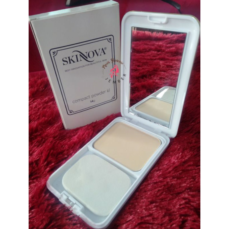 Jual COMPACT POWDER SKINNOVA KN dan KL WAJIB ATC BUBBLE WARP | BEDAK ...