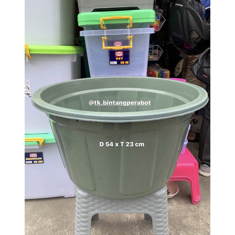 Jual GREAT-Bak Air Plastik / Baskom Air / Baskom Plastik No.45 | Shopee ...