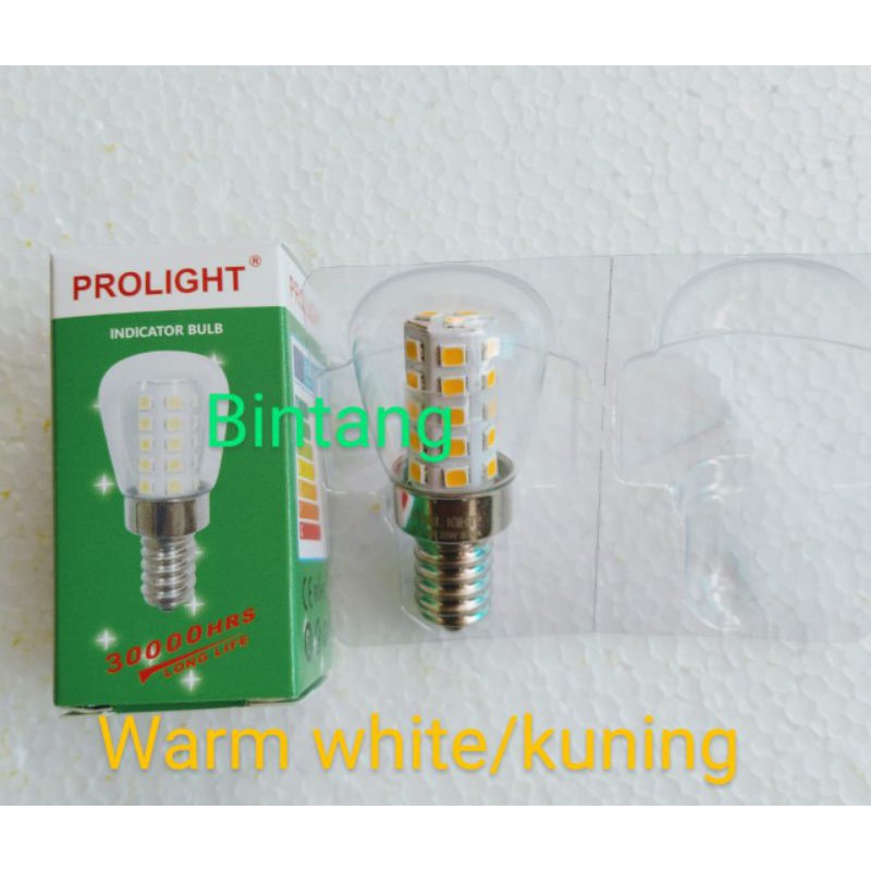 Jual lampu kulkas LED E12 warm white kuning | Shopee Indonesia