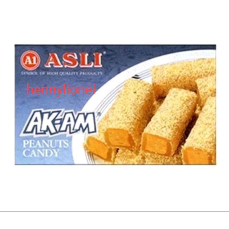 Jual A1 asli AK-AM peanut candy 170gr | Shopee Indonesia