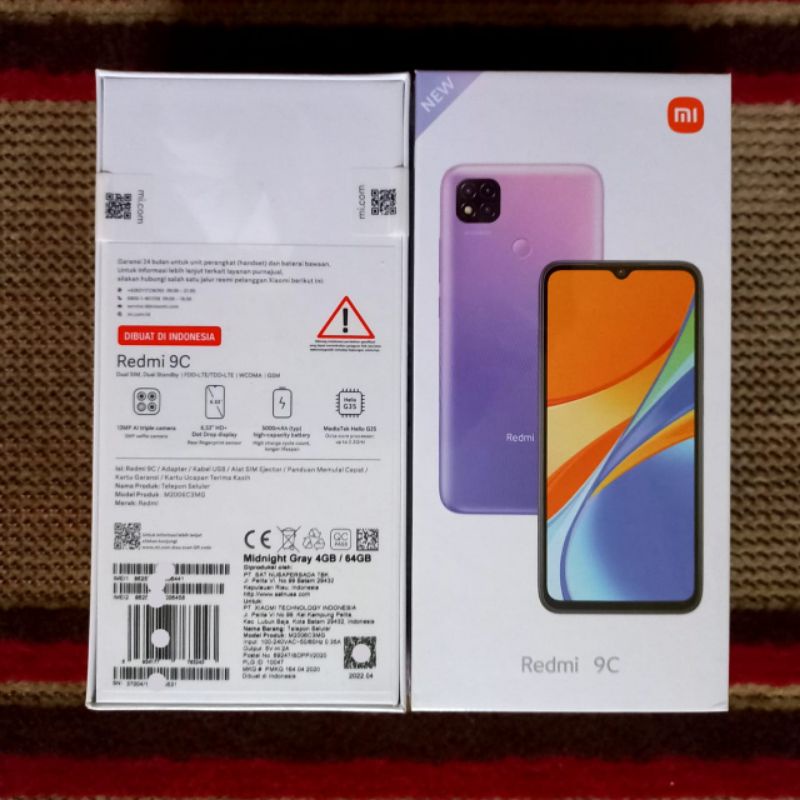 Jual Xiaomi Redmi 9C ram 4/64 Garansi Resmi | Shopee Indonesia